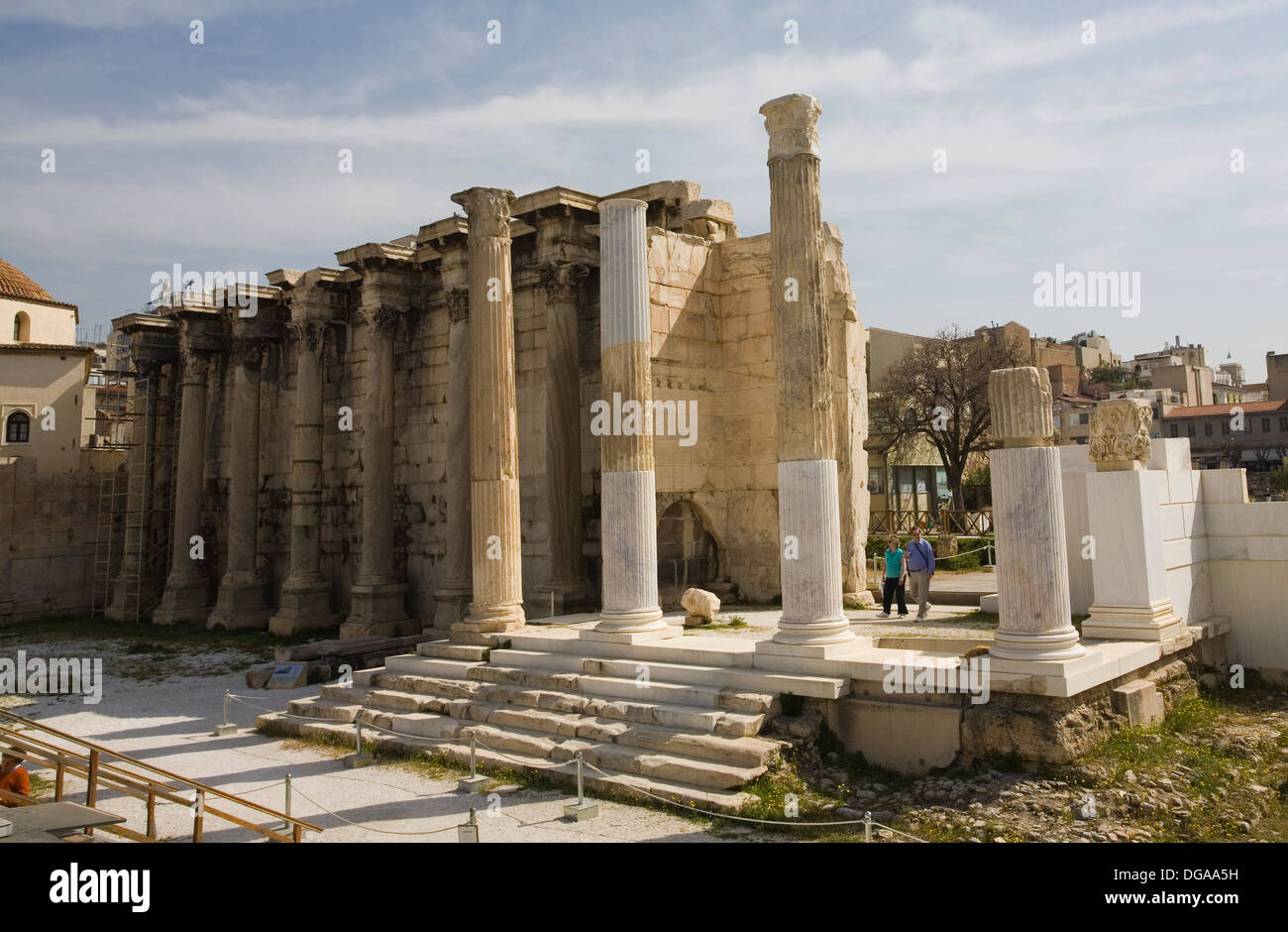 Hadrian´s Library. Athens. Greece Stock Photo - Alamy