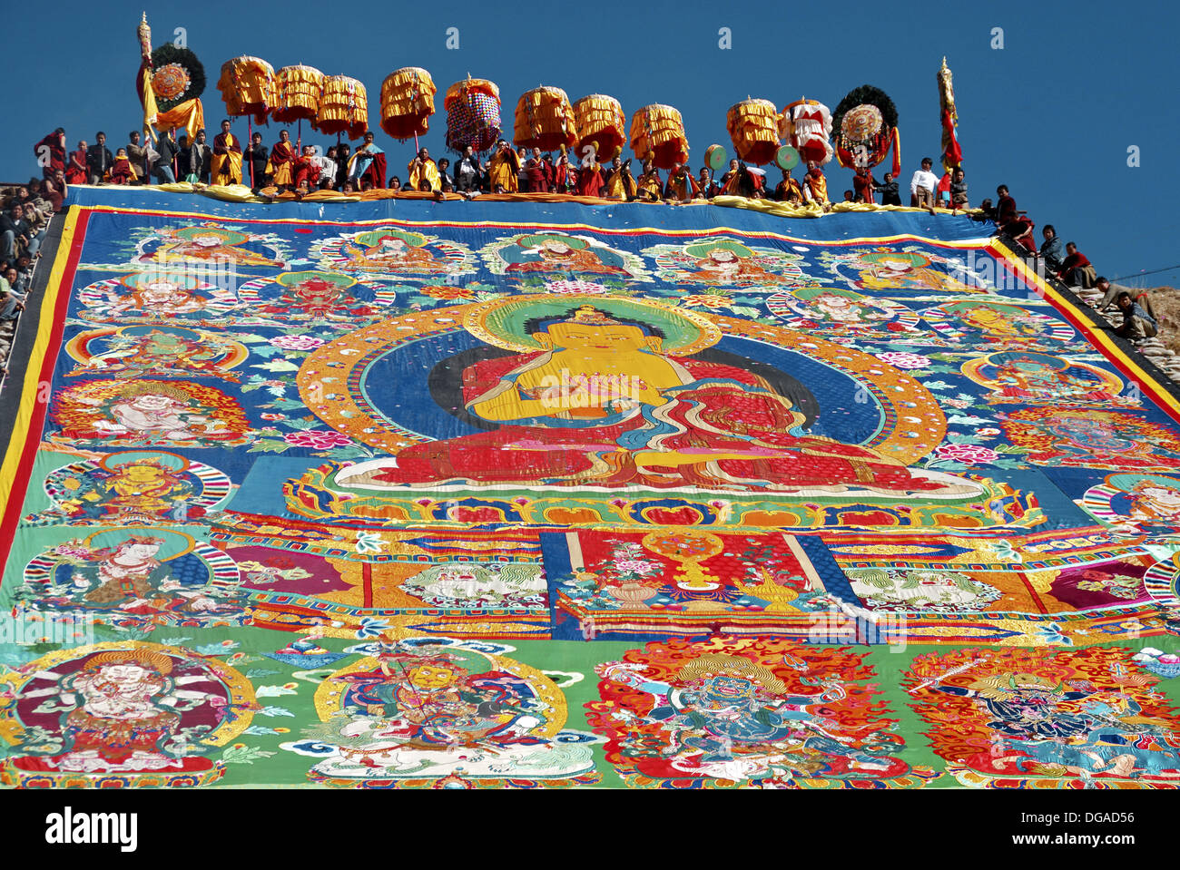 Thangka display hi-res stock photography and images - Alamy