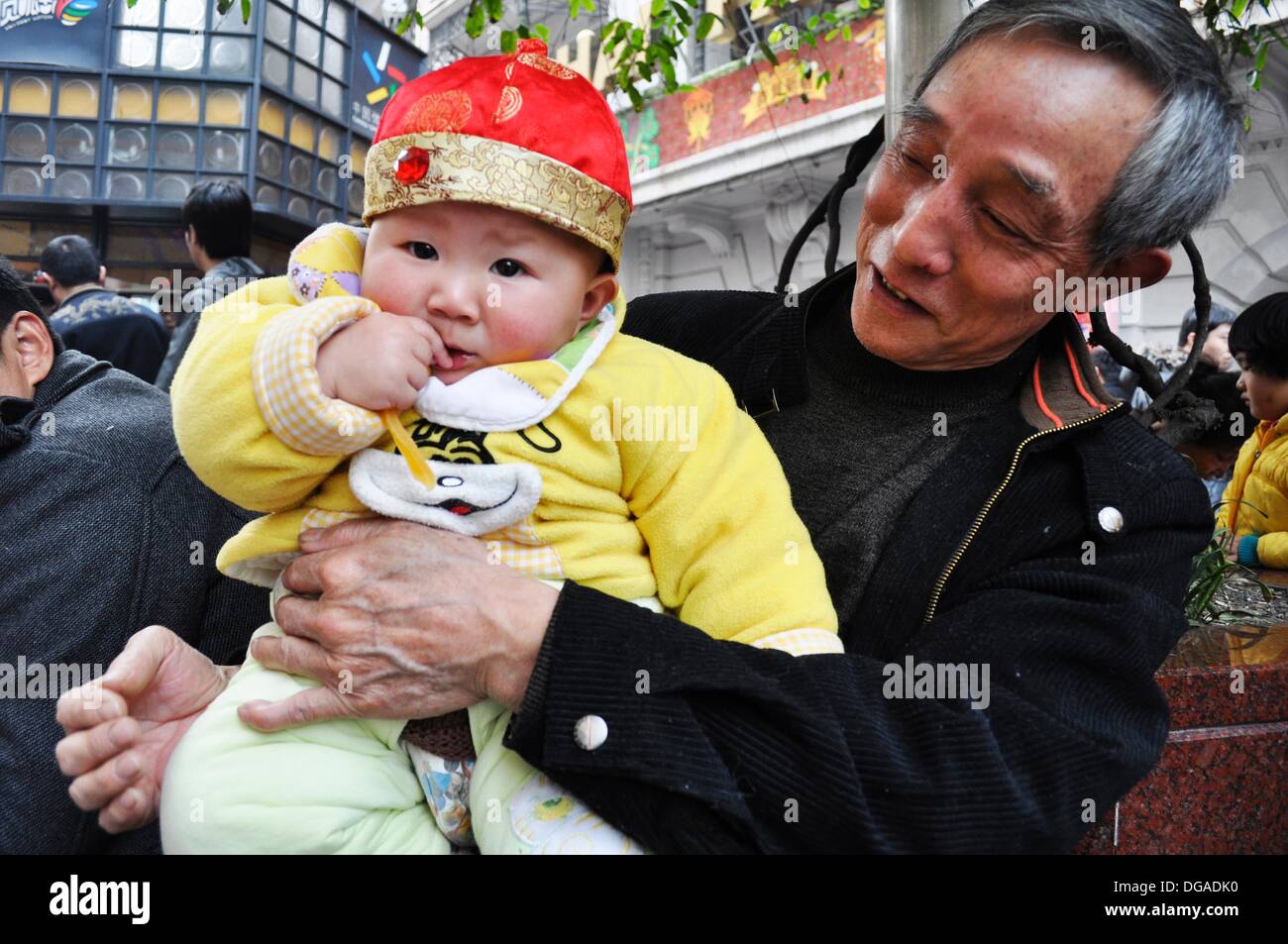 Baby in china hi-res stock photography and images - Alamy