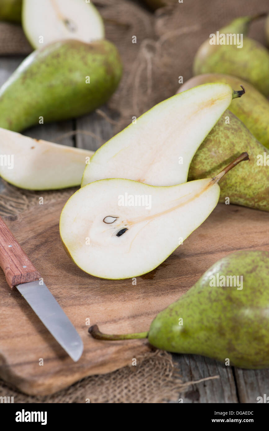 Bio sweet fresh pears hi-res stock photography and images - Alamy