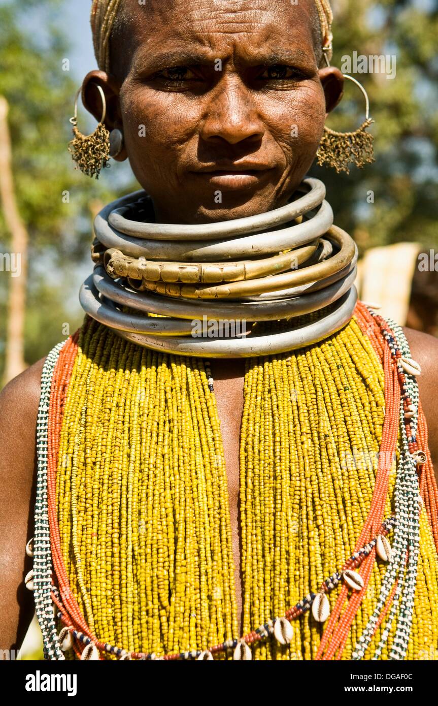 Portrait of bonda woman hi-res stock photography and images - Alamy