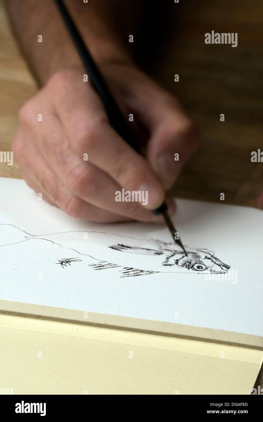 Child Fish Drawing High Resolution Stock Photography and Images - Alamy