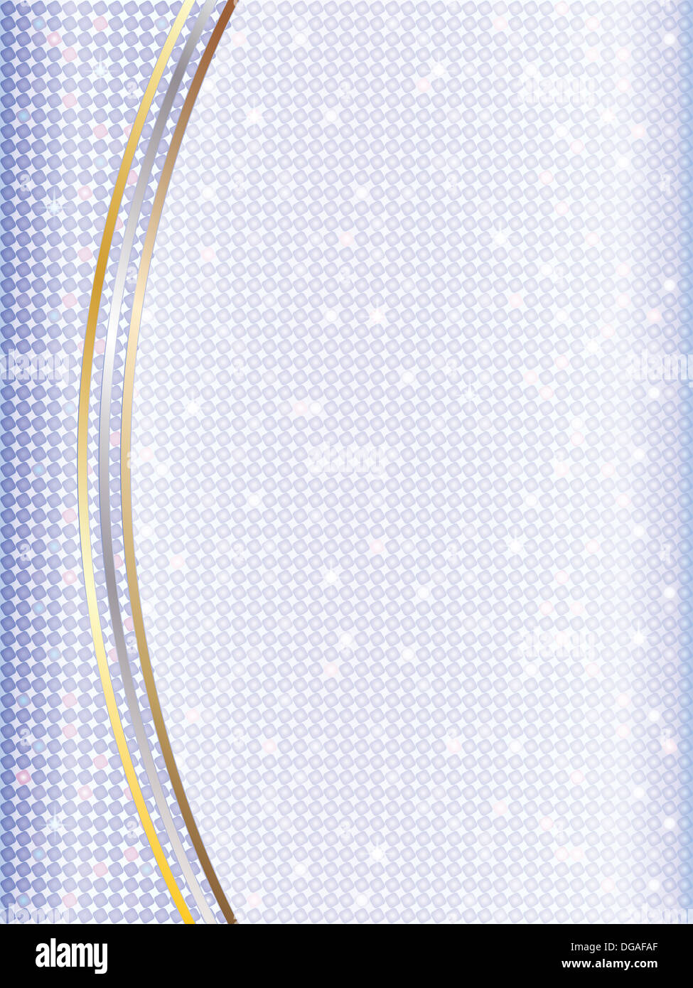 blue mosaic background, with golden, silver and bronze curves Stock ...