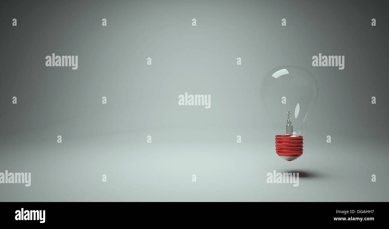 Light bulb is thinking of ideas Stock Photo - Alamy