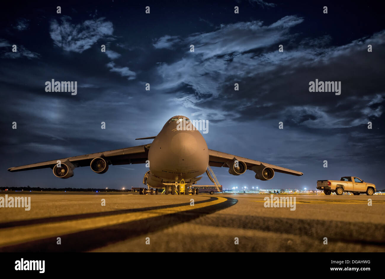 The Lockheed C-5 Galaxy is a large military transport aircraft used by ...