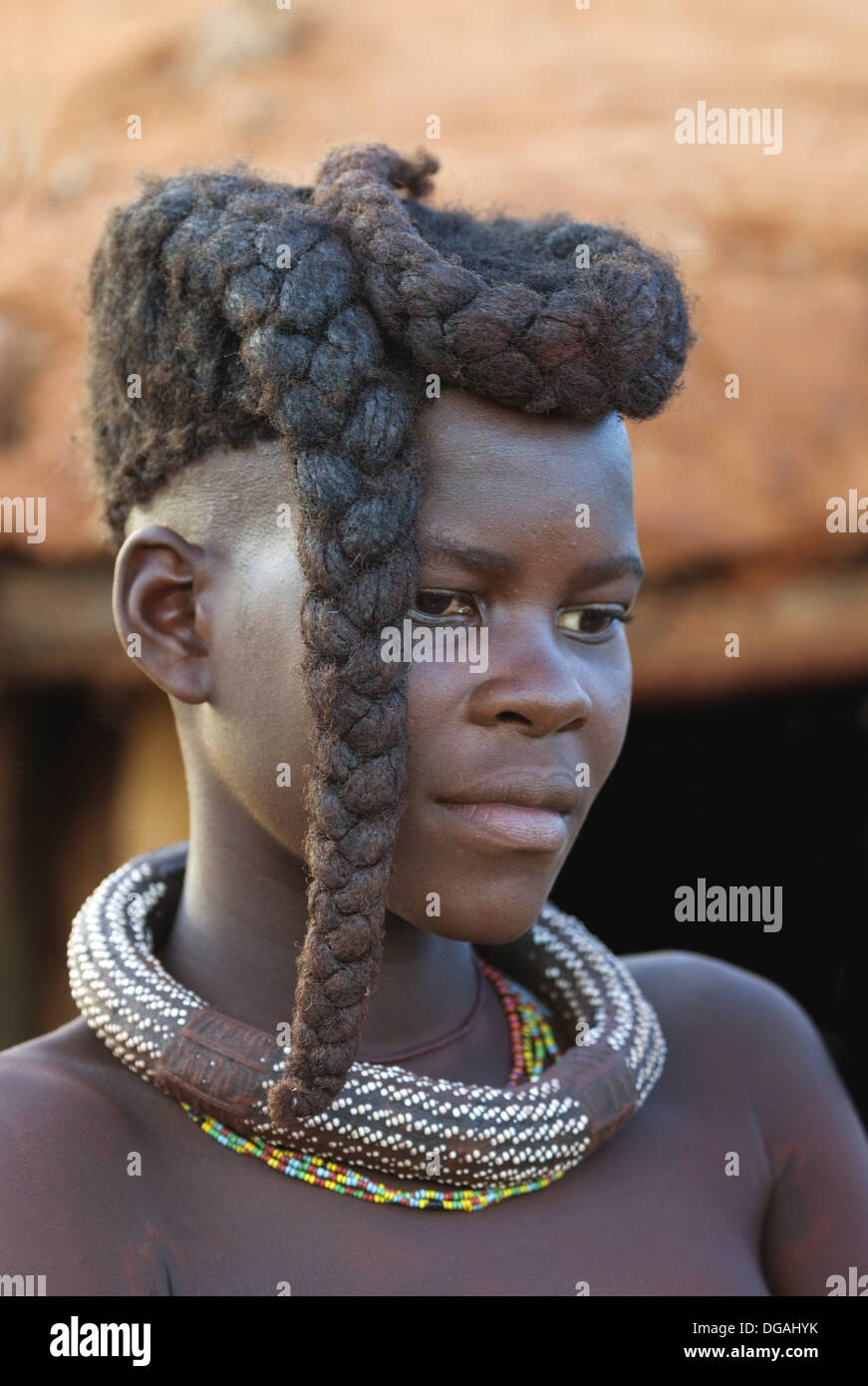 Double plait hi-res stock photography and images - Alamy
