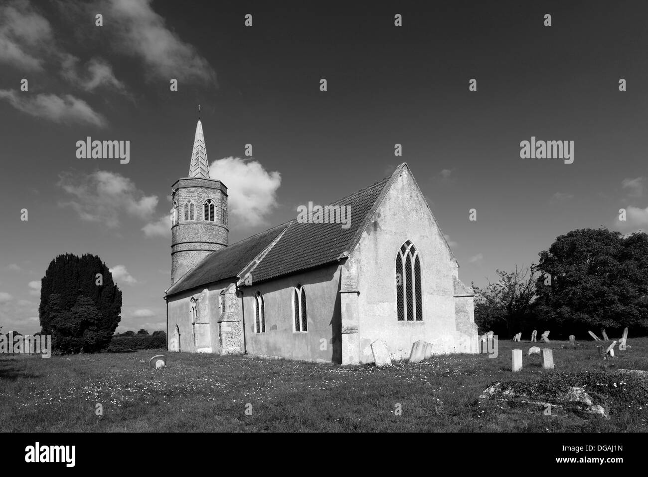Shimpling church Black and White Stock Photos & Images - Alamy