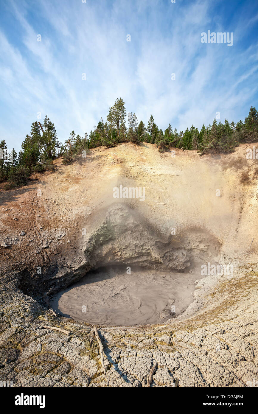 Mud volcano erupting mud hi-res stock photography and images - Alamy