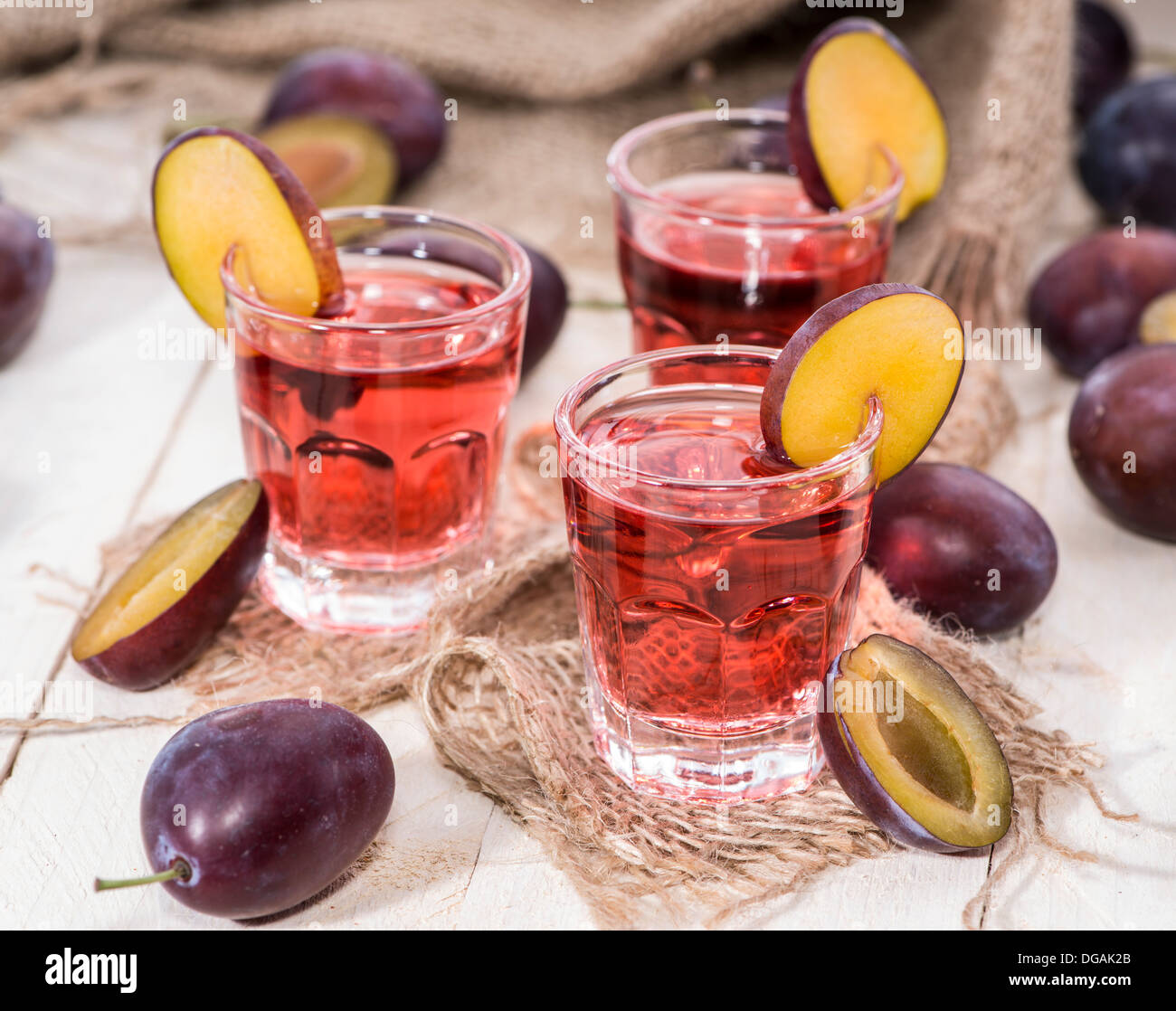 Plum Liqueur Shot High Resolution Stock Photography and Images - Alamy