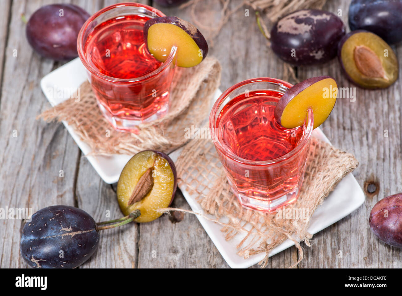 Plum liqueur hi-res stock photography and images - Alamy