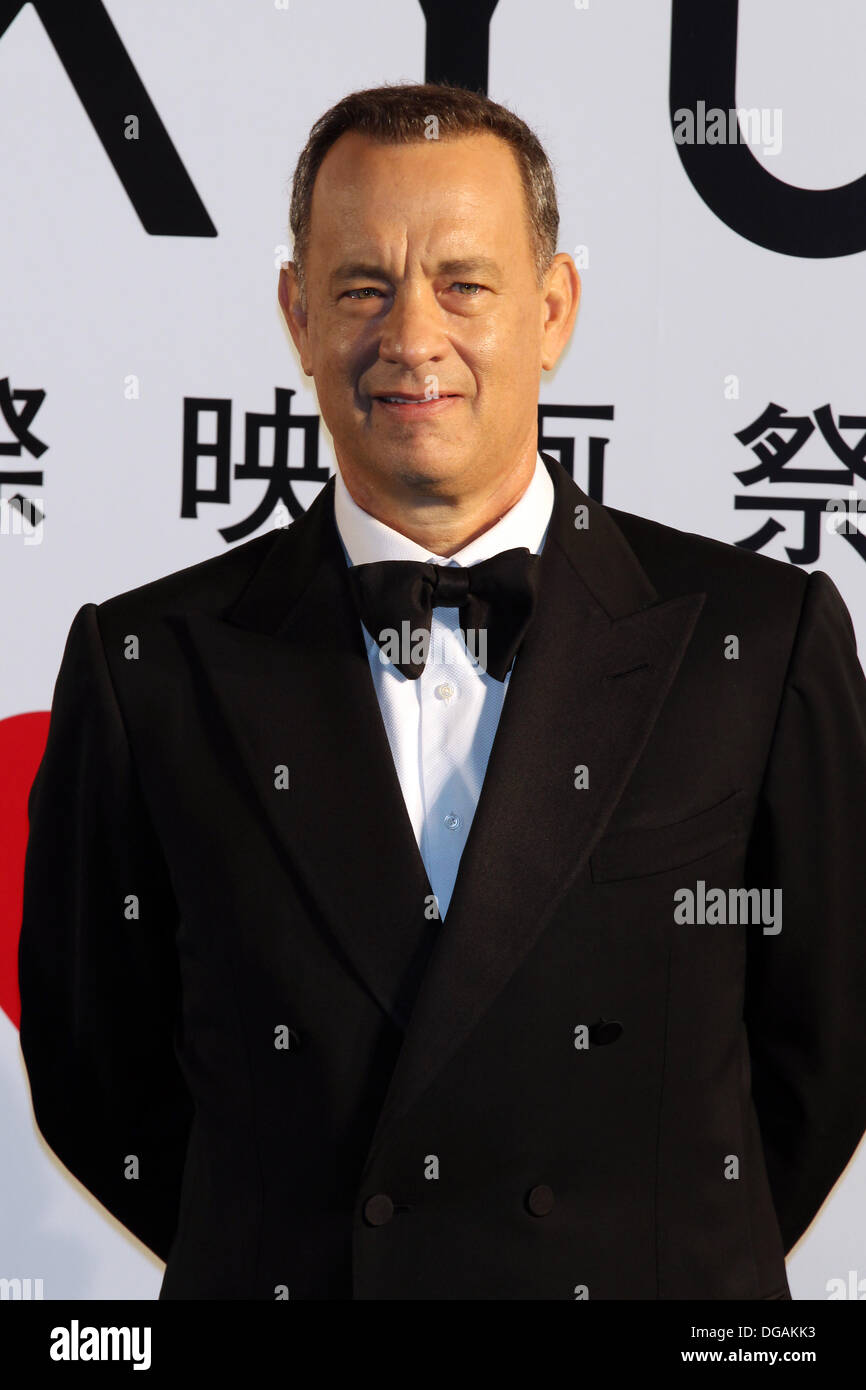 Tokyo, Japan. 17th Oct, 2013. Tom Hanks attends the opening ceremony of ...