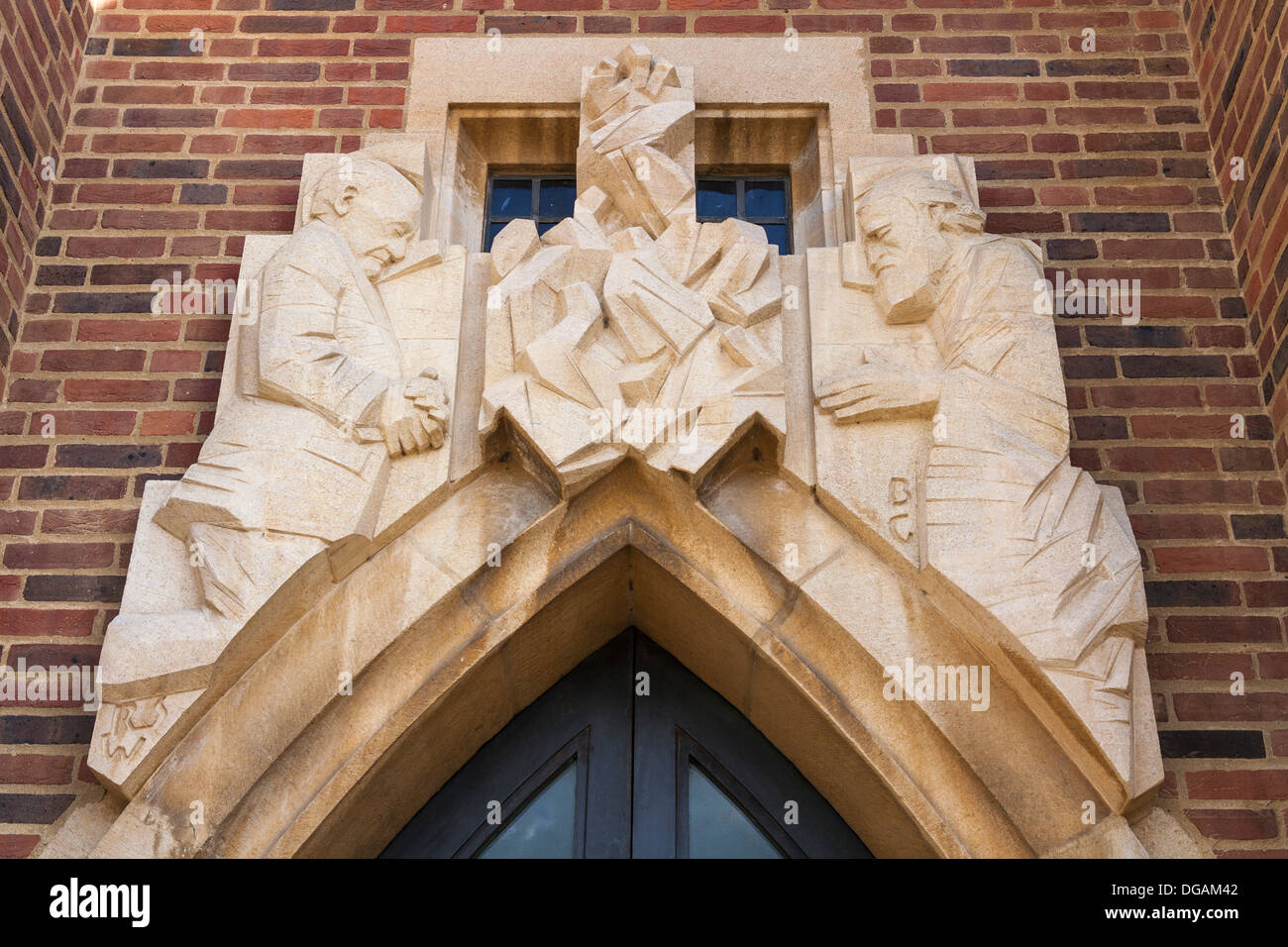 Reginald Somerset Ward, pillar of fire, and Bede Griffiths statues ...