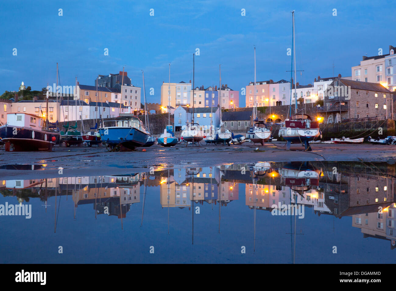 Tenby At Night High Resolution Stock Photography and Images - Alamy