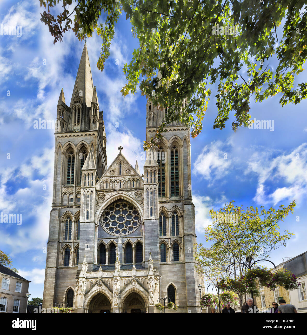 Truro Cathedral in Cornwall Stock Photo - Alamy