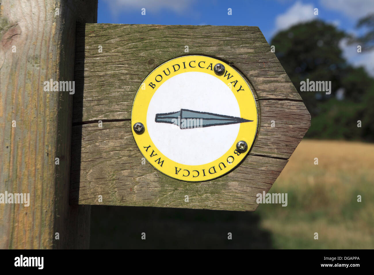 Boudicca way hi-res stock photography and images - Alamy