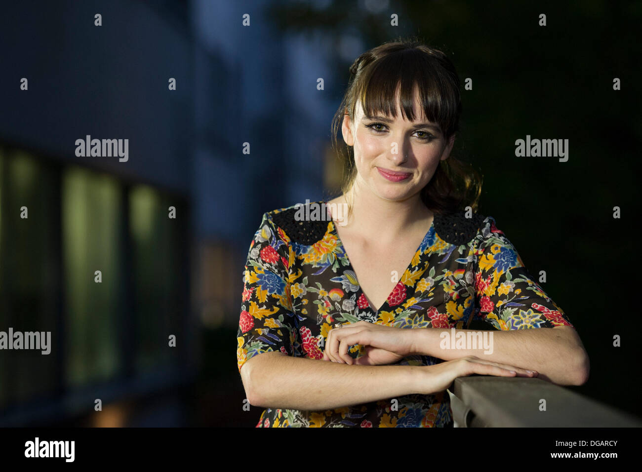 Cardiff, Wales, UK. 17th October 2013. Georgia Ruth wins the Welsh ...