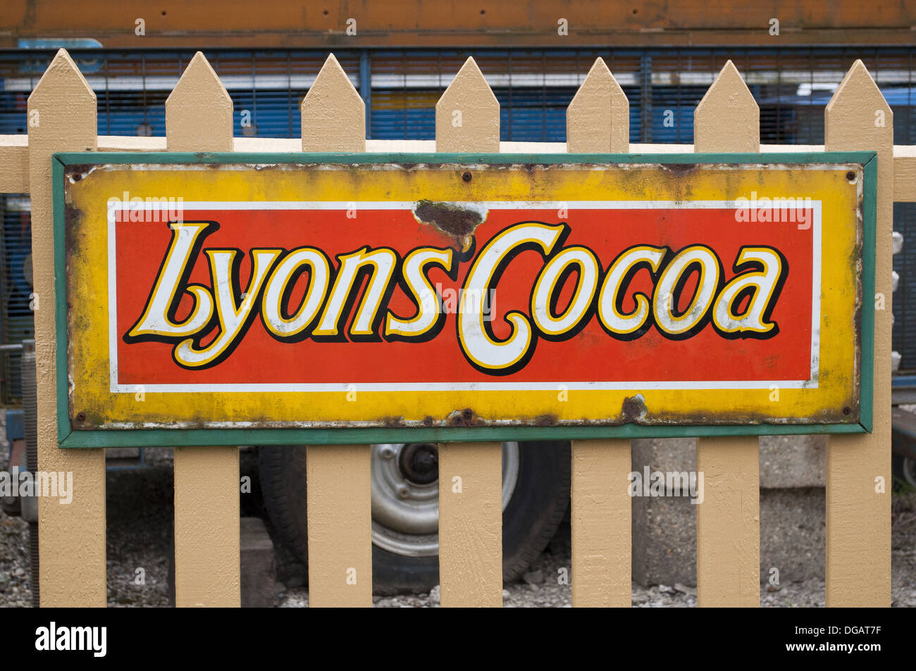 Old railway advertising hi-res stock photography and images - Alamy