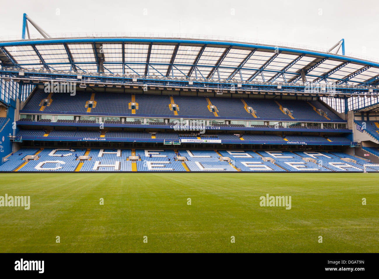 Stadium seating at stamford bridge High Resolution Stock Photography ...