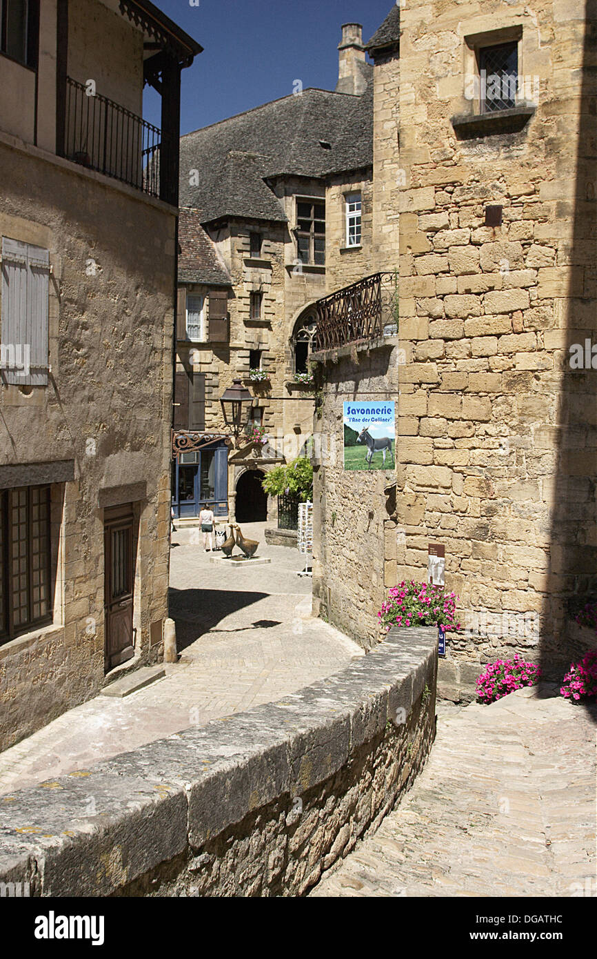 Old town, Sarlat. Dordogne, Aquitaine, France Stock Photo - Alamy