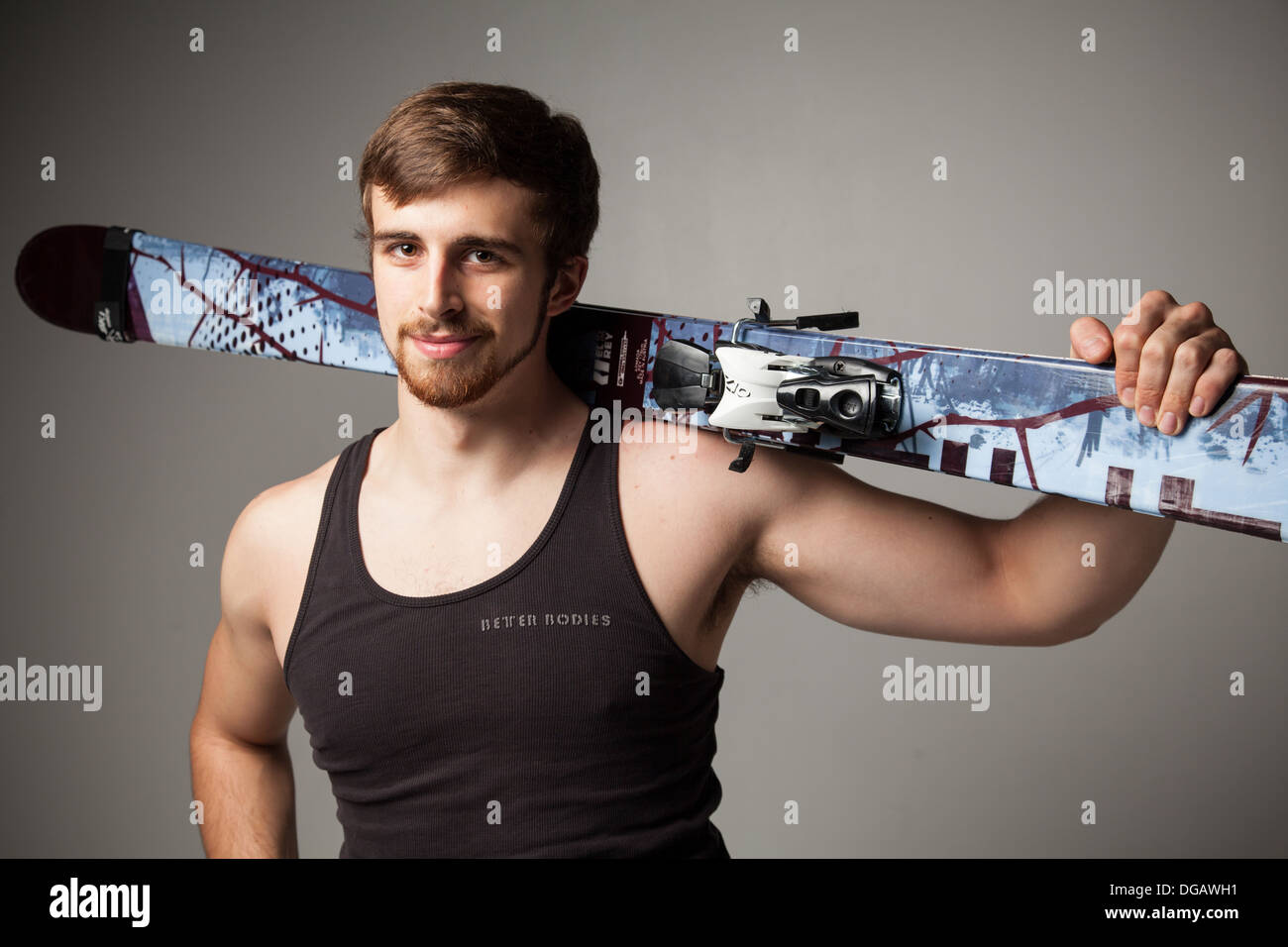 Muscular model hi-res stock photography and images - Alamy