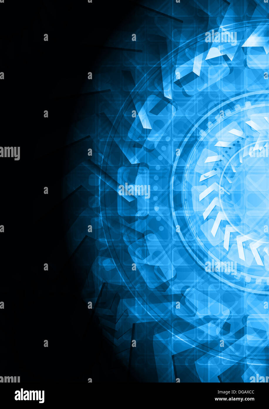 Abstract hi-tech background. Vector eps 10 Stock Photo - Alamy