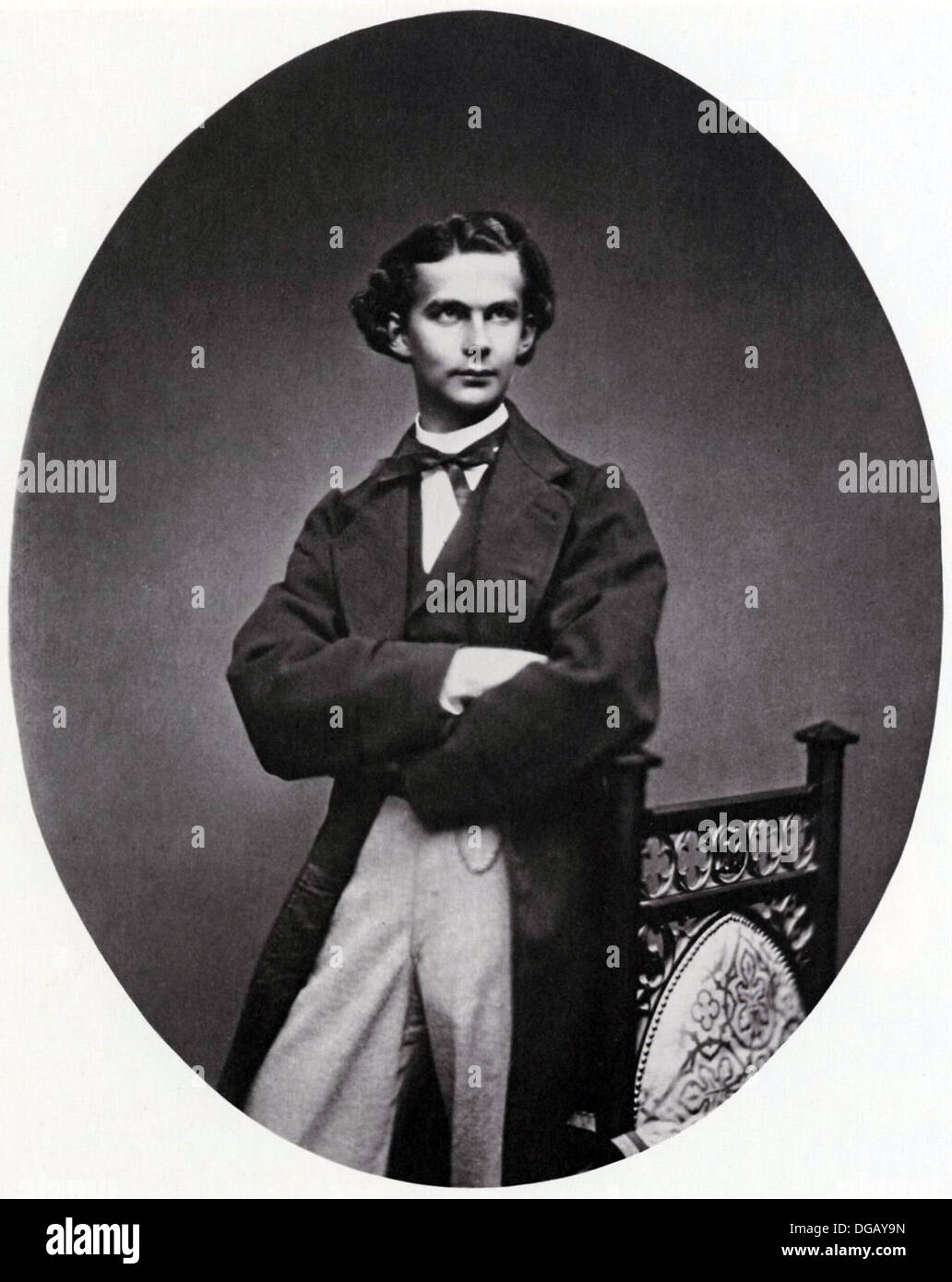 Portrait of King Ludwig II of Bavaria Stock Photo - Alamy