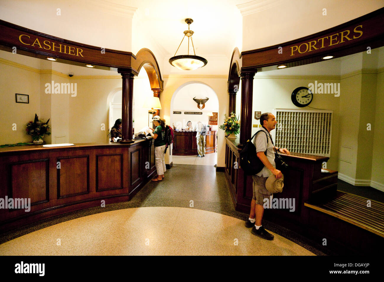 Luxury Hotel Front Desk