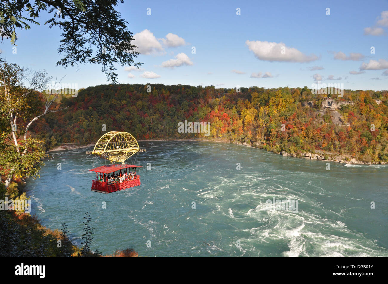Cable car over the Niagara Gorge, Ontario, Canada Stock Photo - Alamy