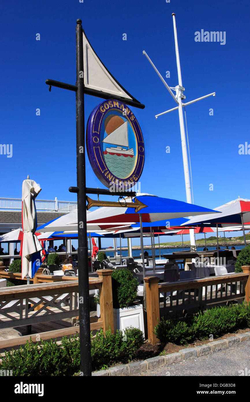 Gosman's Dock at Montauk Harbor Long Island New York Stock Photo - Alamy