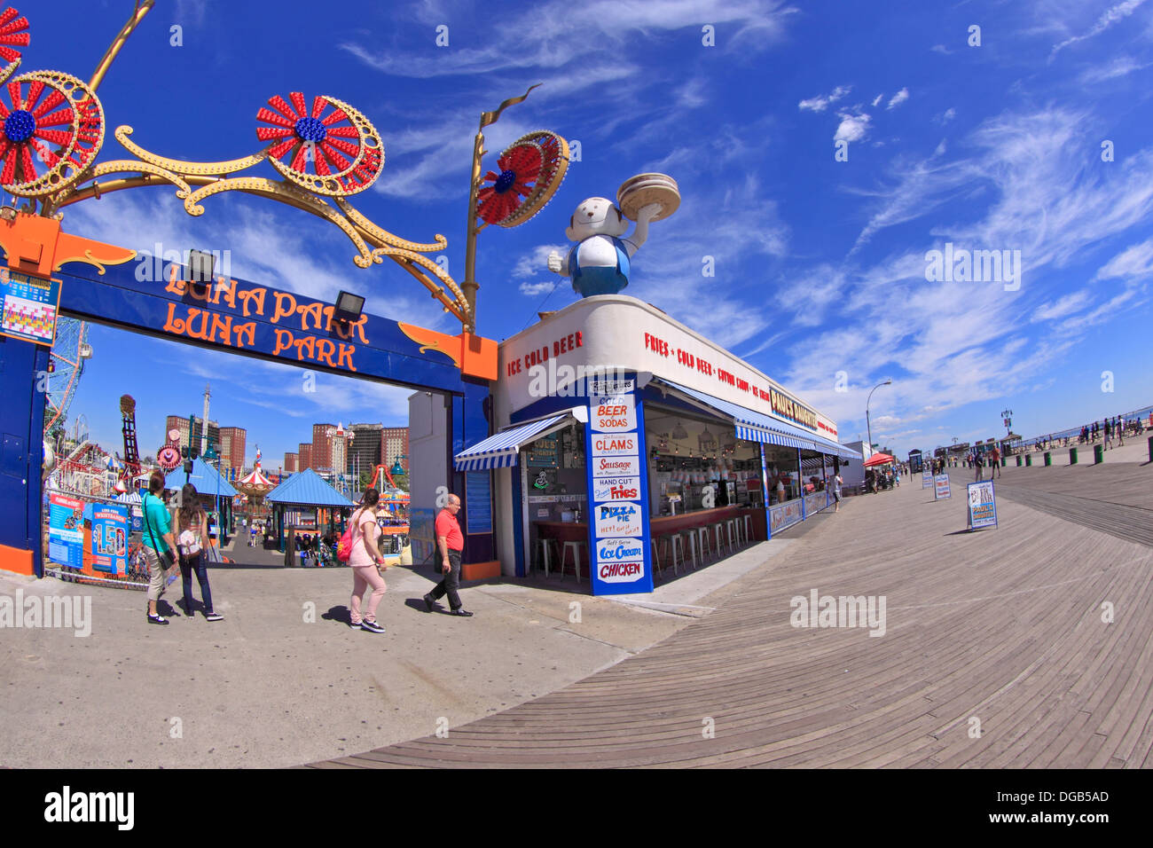 Coney Island Brooklyn New York Stock Photo - Alamy