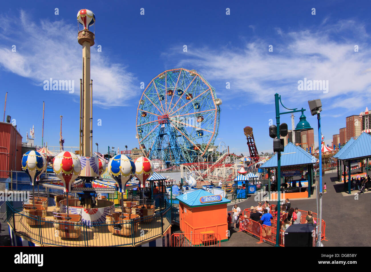 Coney Island Brooklyn New York Stock Photo - Alamy