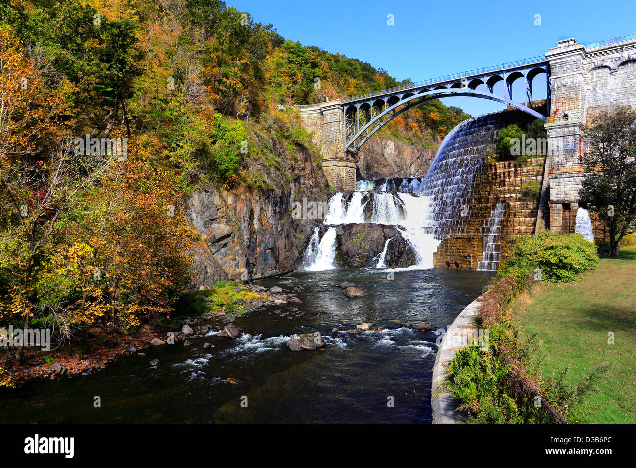Croton Gorge Park and Dam Yorktown Heights New York Stock Photo - Alamy