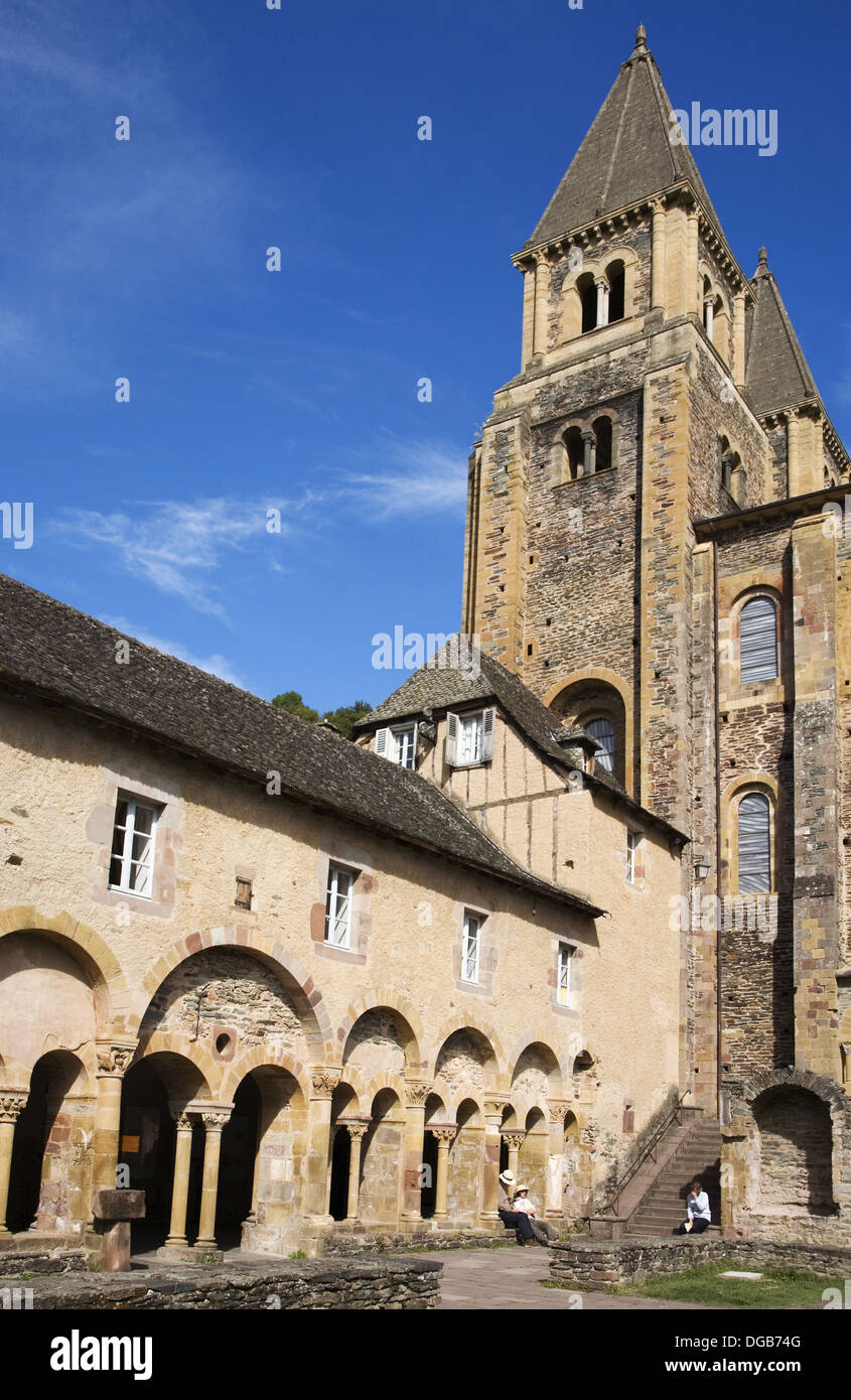 Historic hillside village conques france hi-res stock photography and ...