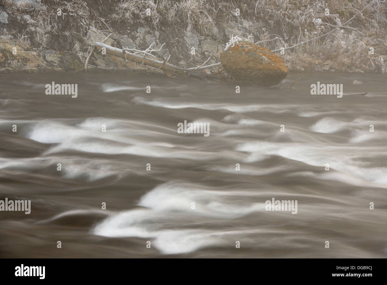 Beryl springs yellowstone national park hi-res stock photography and ...