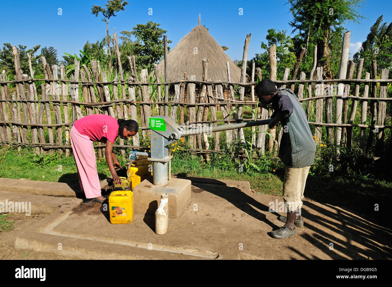 Waterpump man hi-res stock photography and images - Alamy