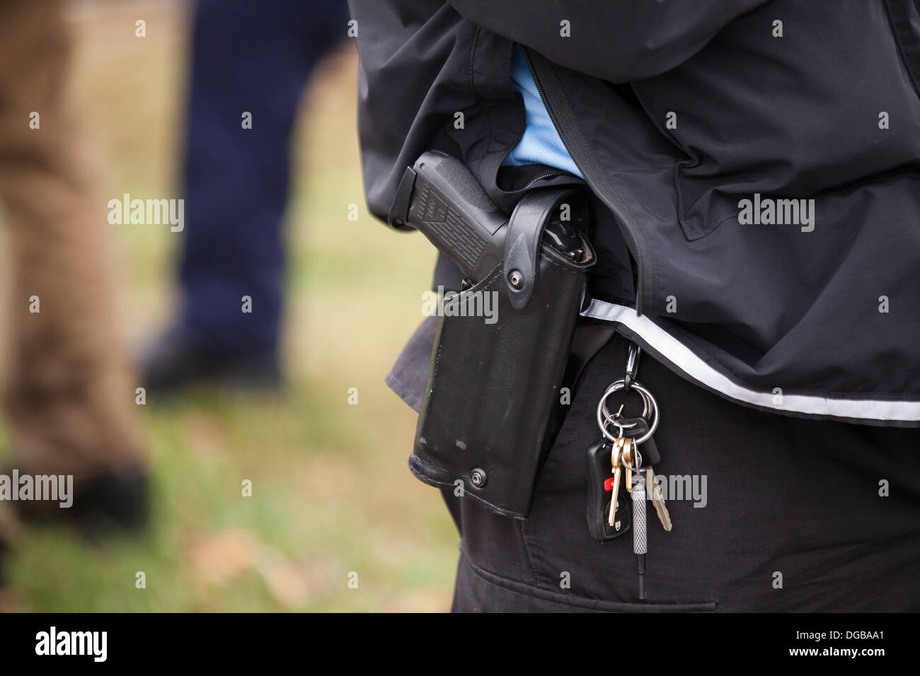 Police service weapon hi-res stock photography and images - Alamy