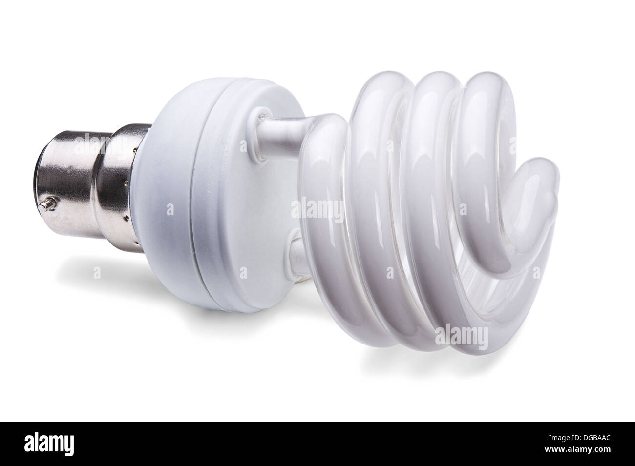 Compact fluorescent lamp (CFL)- energy saving light on white background ... Compact fluorescent lamp (CFL)- energy saving light on white background ...