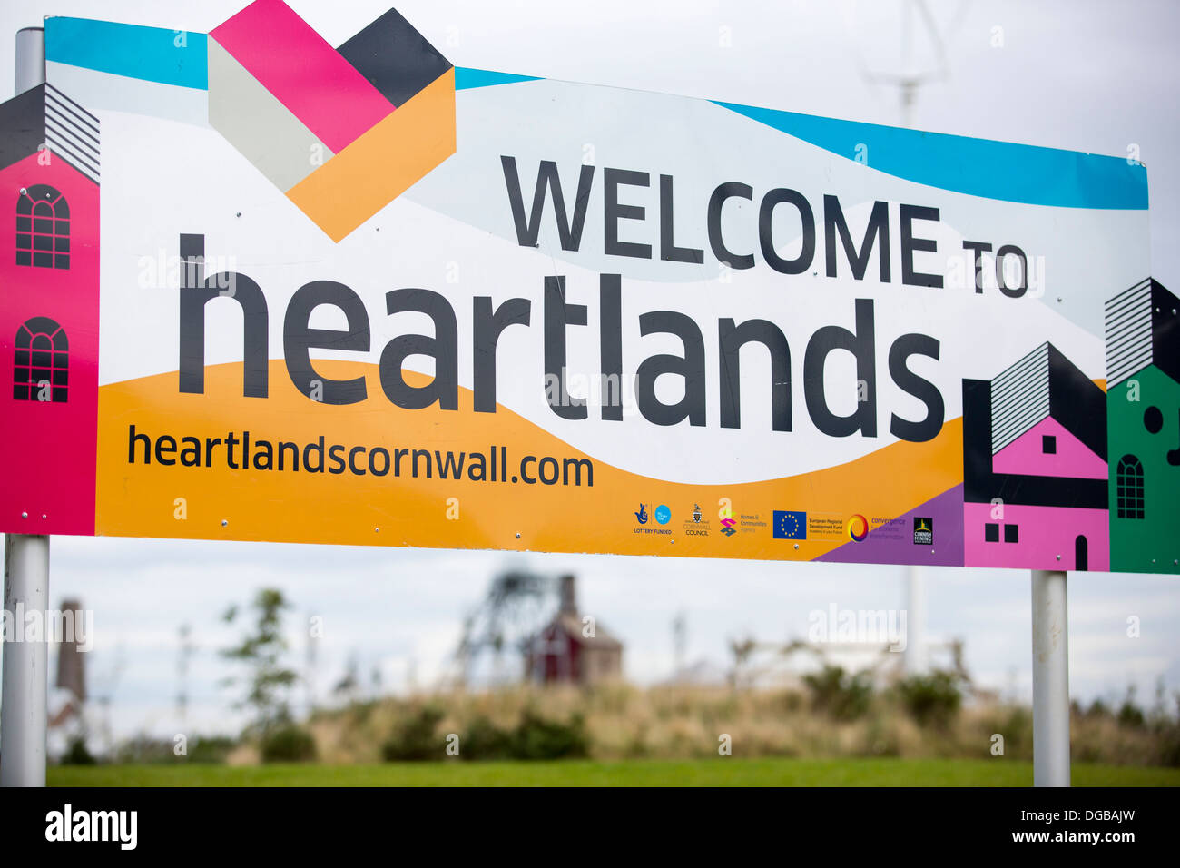 Cornwall engine house heartlands hi-res stock photography and images ...