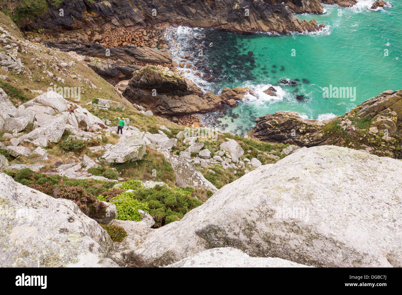 Bosigran climbing hi-res stock photography and images - Alamy