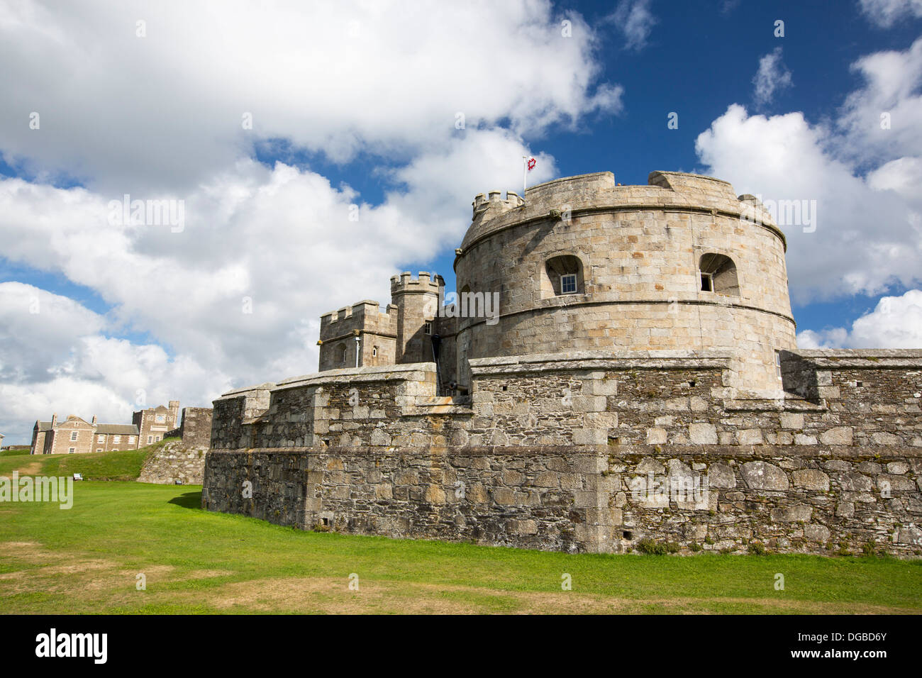 Henry VIII's Fort at Pendennis Castle, a fortress that has protected ...