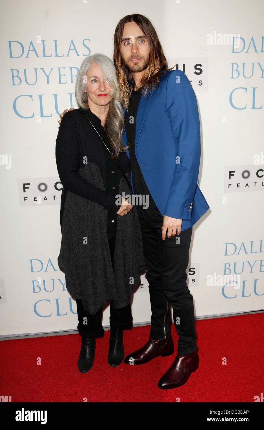 Los Angeles, CA, USA. 17th Oct, 2013. Constance Leto, Jared Leto at ...