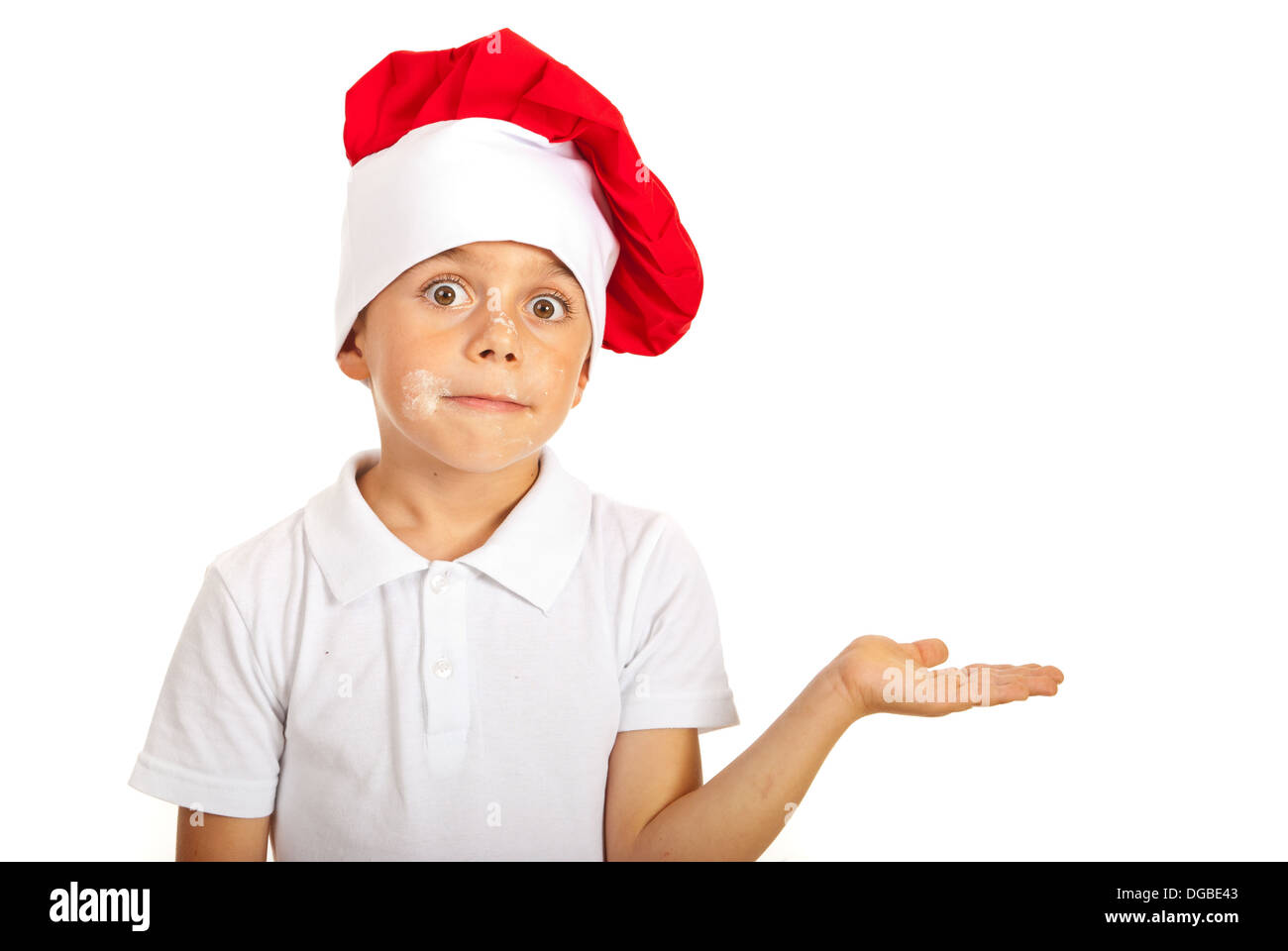 Child making presentation hi-res stock photography and images - Alamy