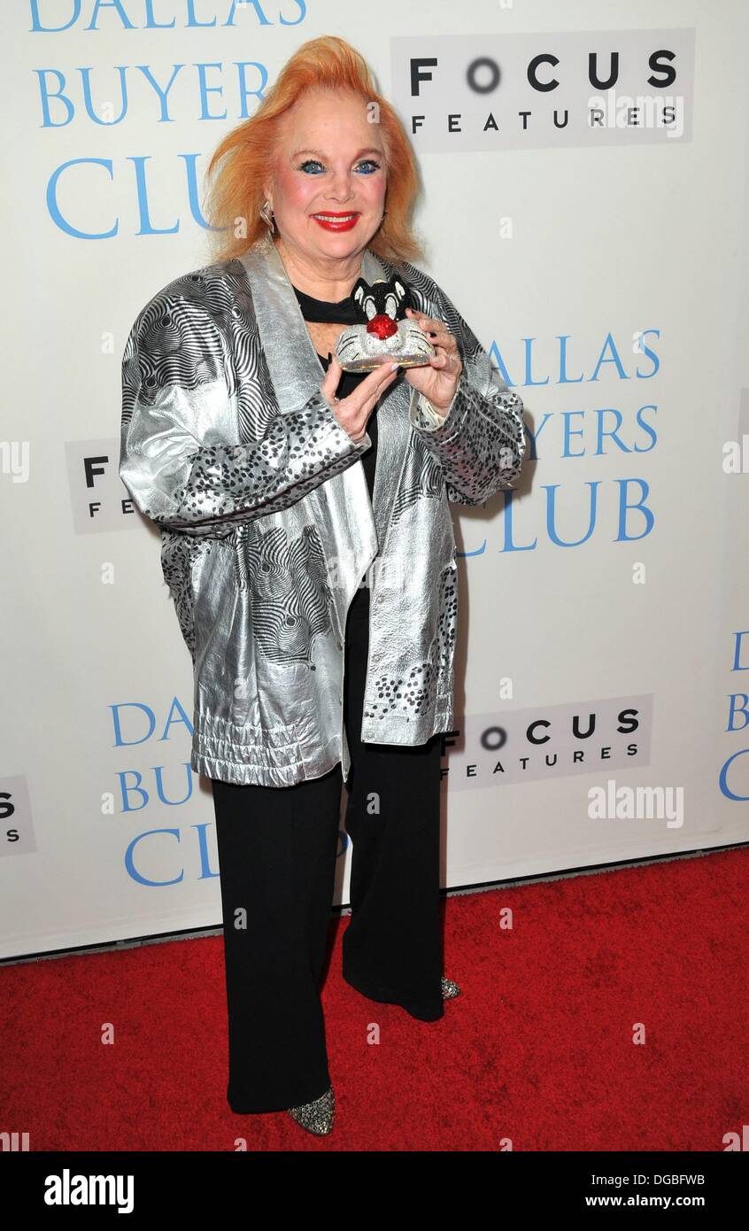 Los Angeles, CA, USA. 17th Oct, 2013. Carol Connor at arrivals for ...