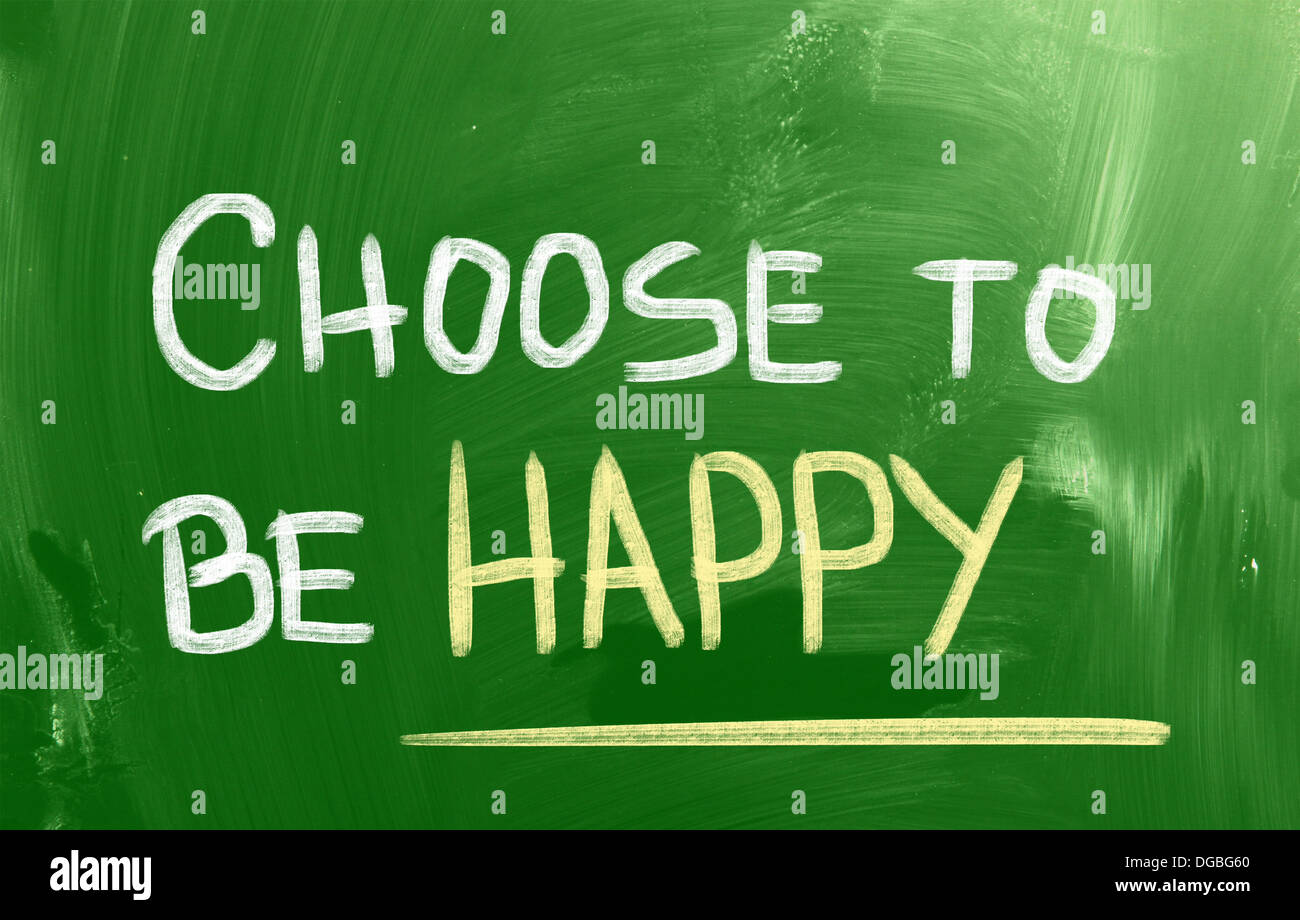 Think Positive Concept Stock Photo - Alamy