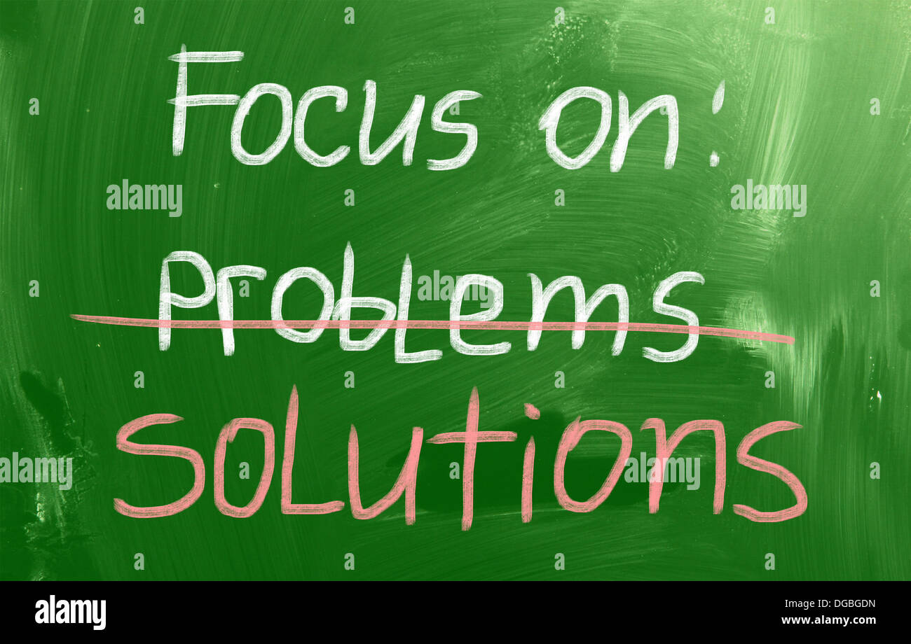 Think Positive Concept Stock Photo - Alamy
