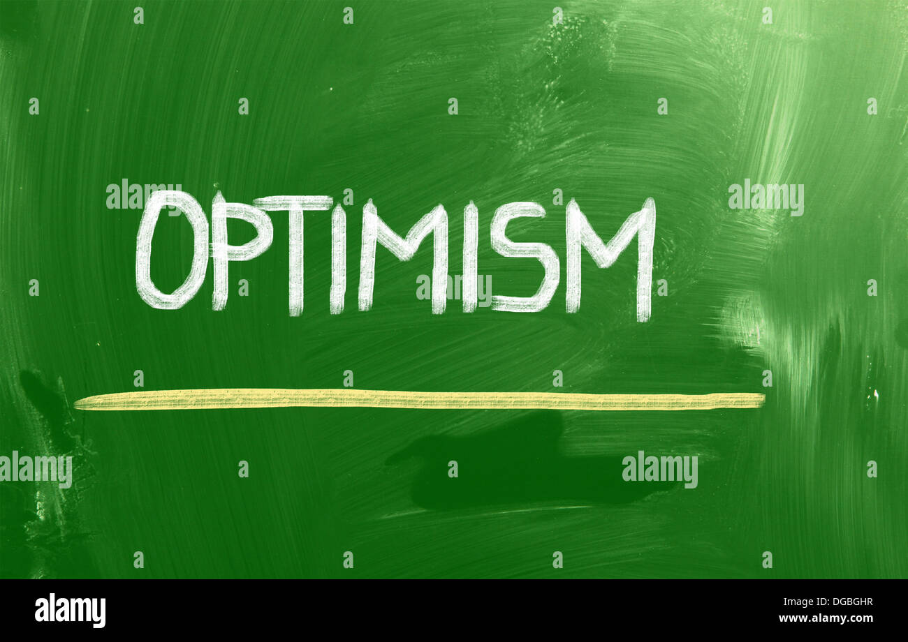 Think Positive Concept Stock Photo - Alamy