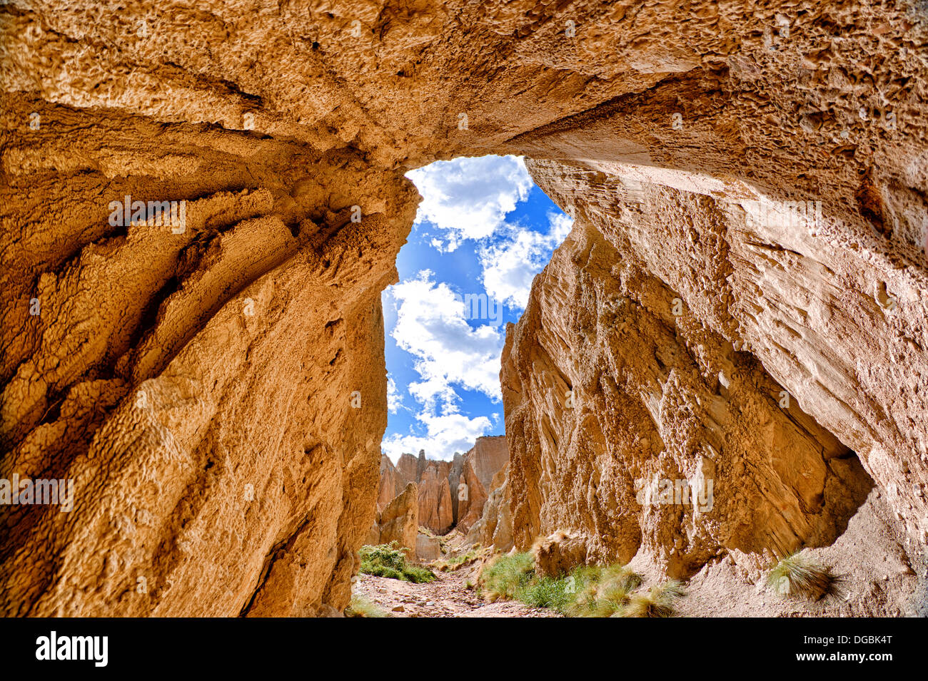 The Clay Cliffs Omarama Stock Photos & The Clay Cliffs Omarama Stock ...