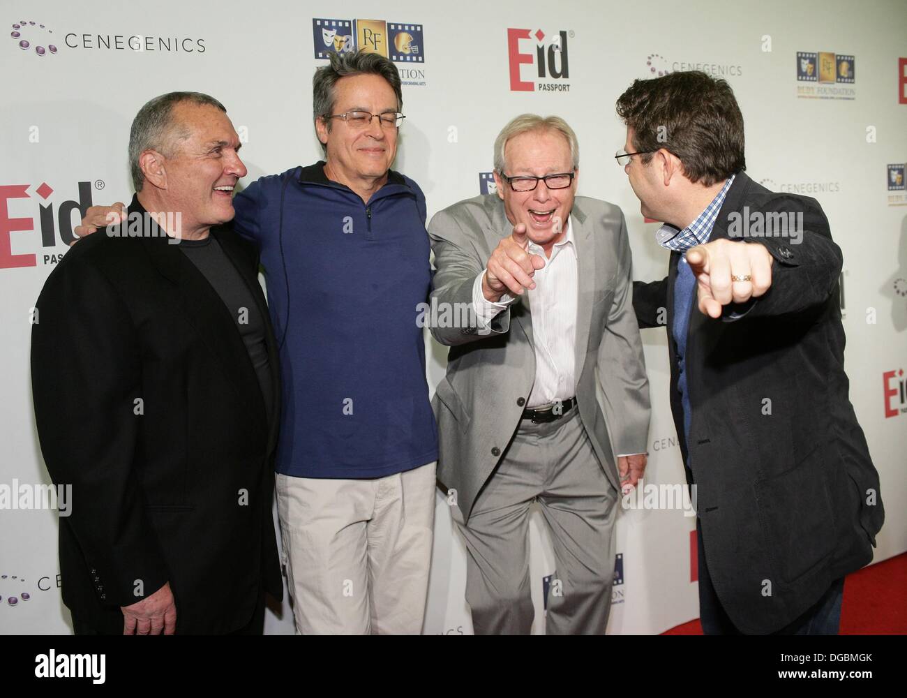 Las Vegas, NV, USA. 17th Oct, 2013. Rudy Ruettiger, Angelo Pizzo ...