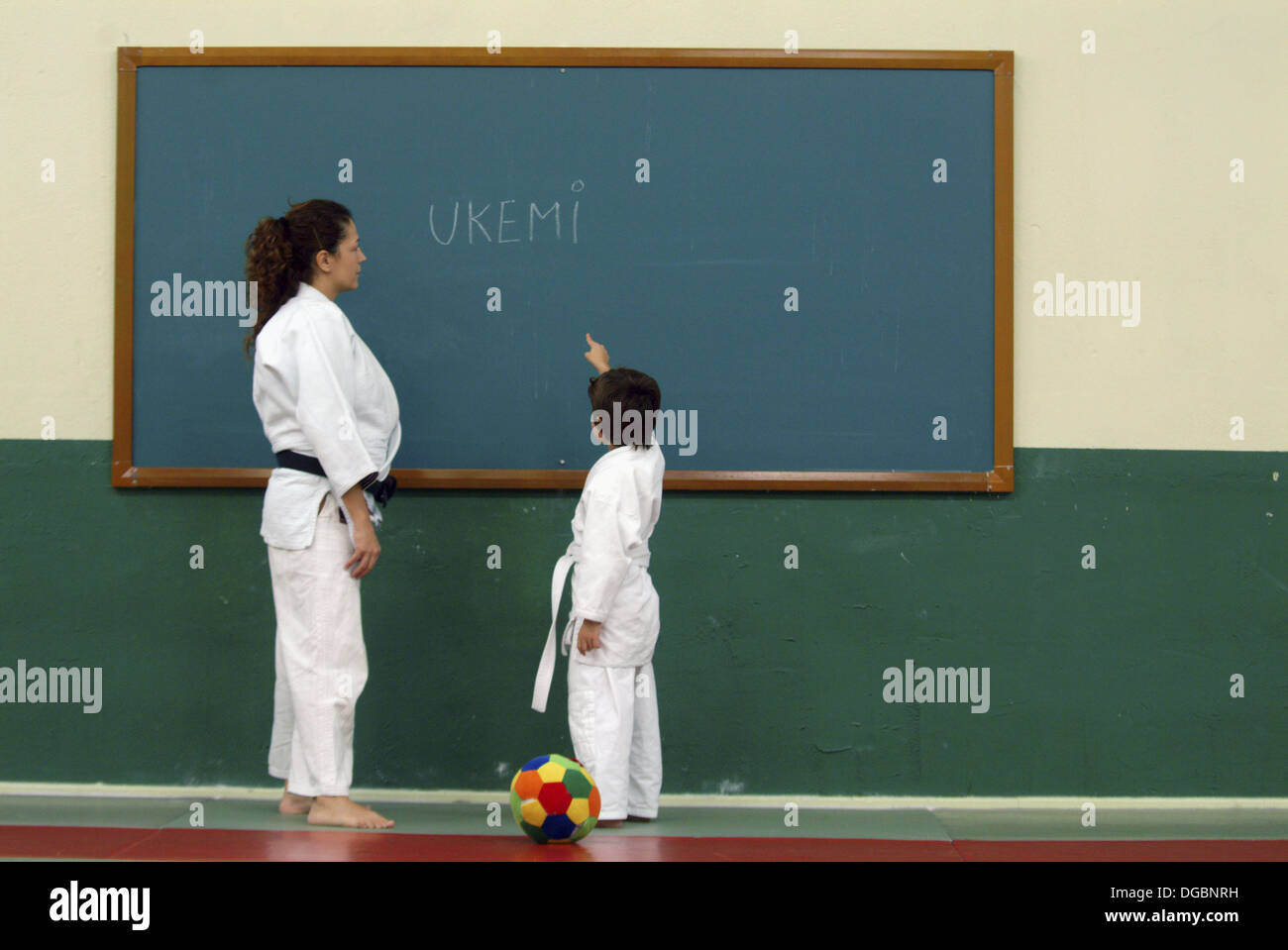 Judo lesson not student hi-res stock photography and images - Alamy