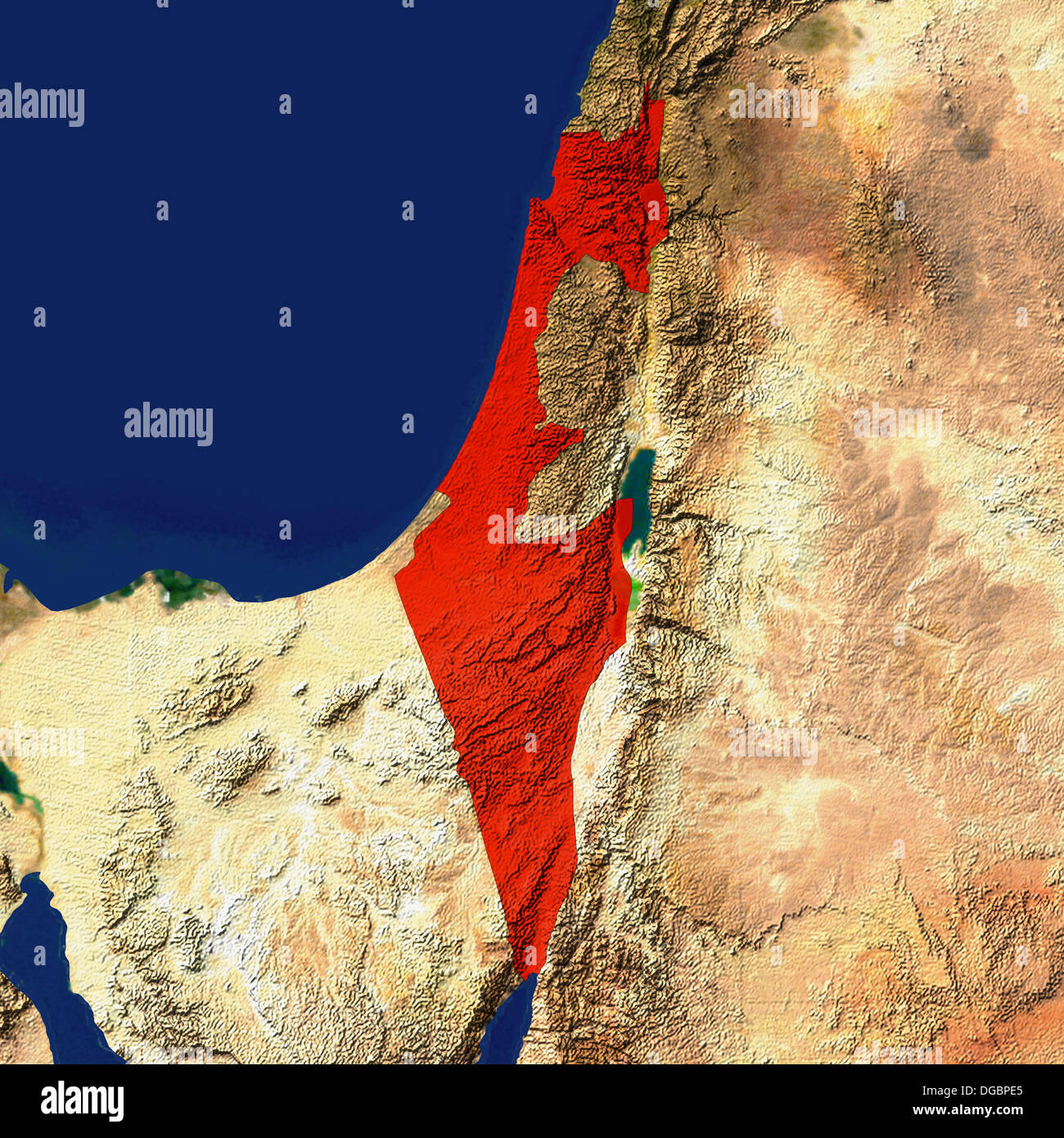 Satellite View Israel High Resolution Stock Photography and Images - Alamy